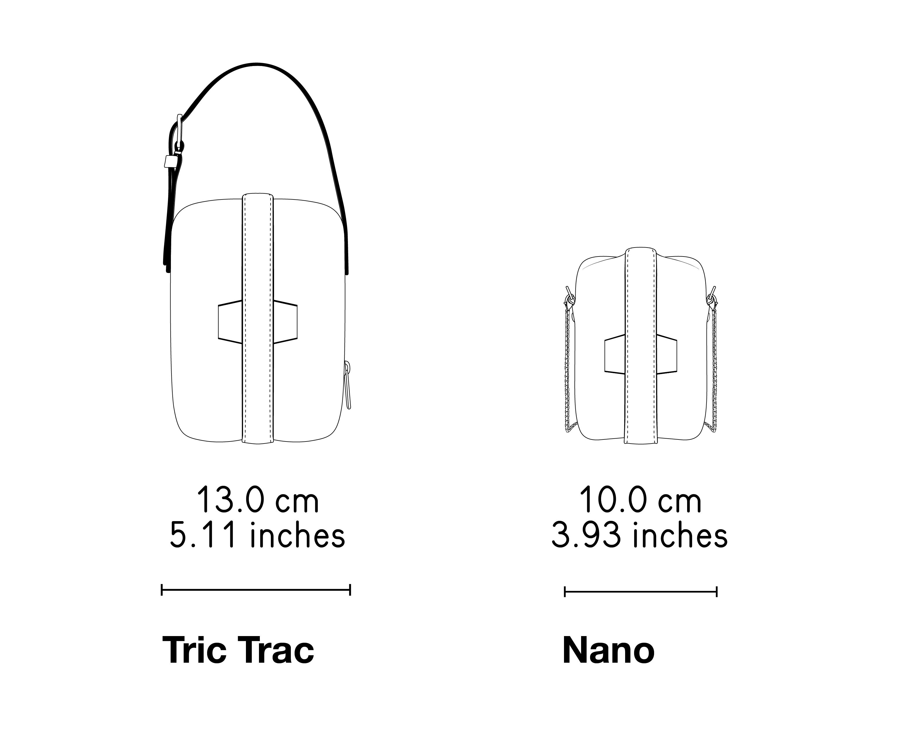 Tric Trac Size Guide