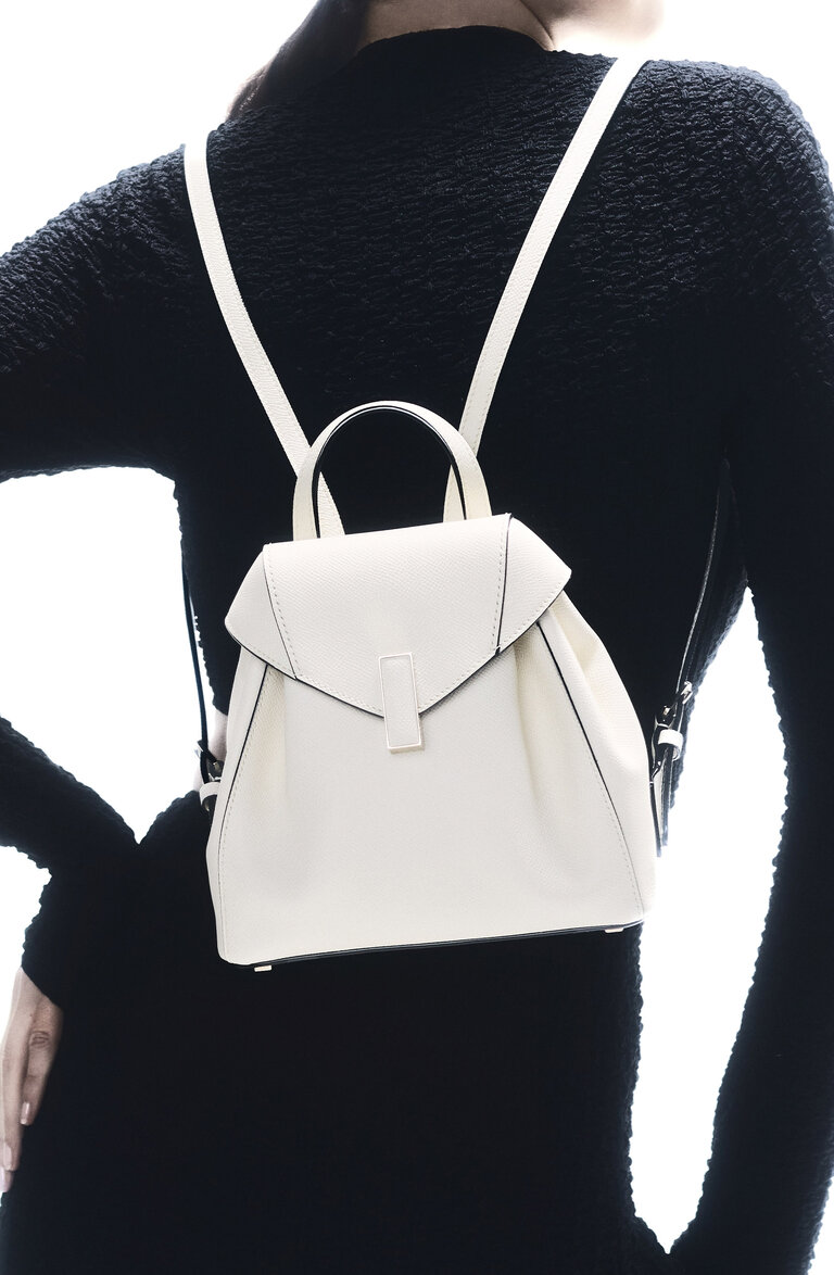 Iside structured top handle handbags, evening bags | Valextra