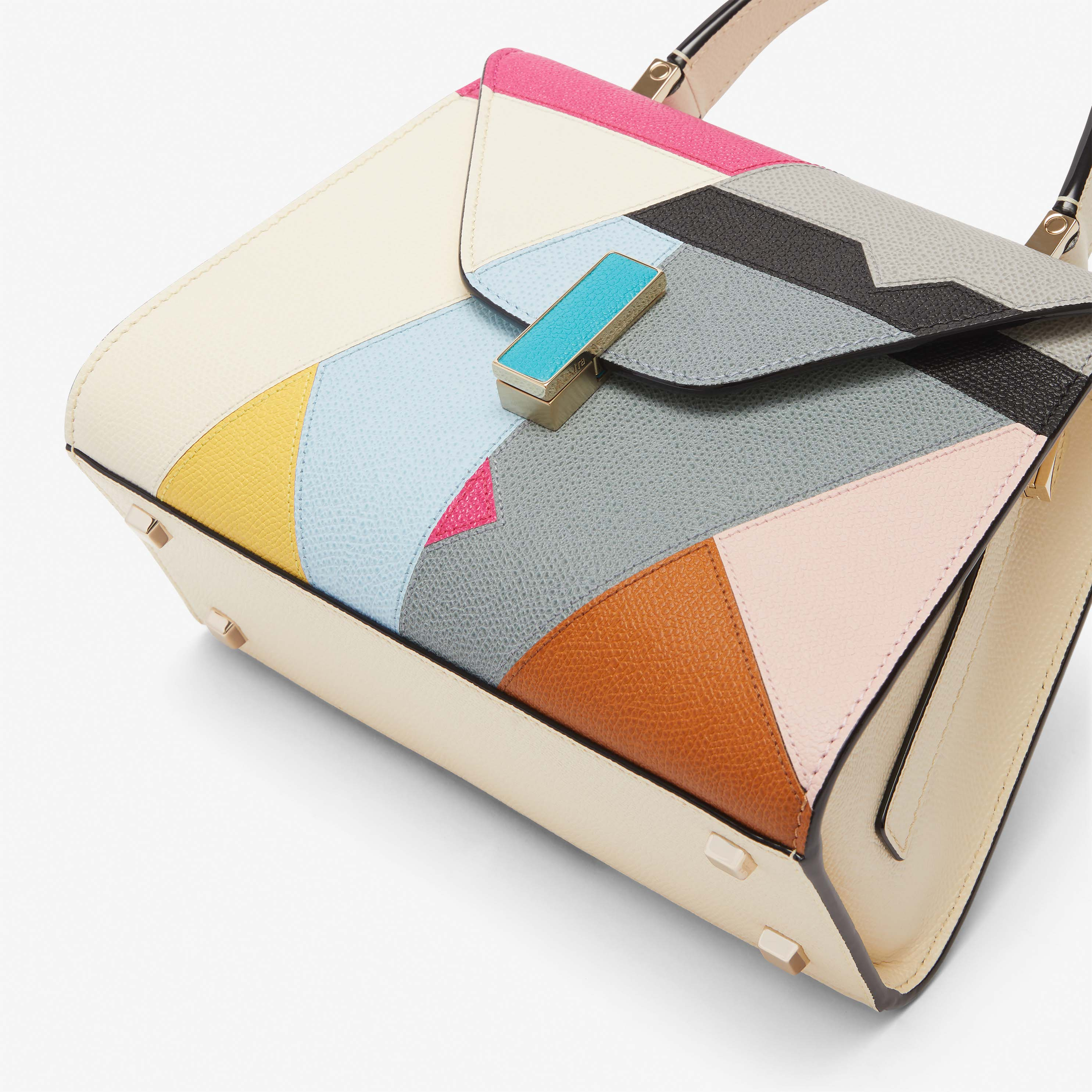 Women's Multicolor Luxury Leather top handle bag | Valextra Iside