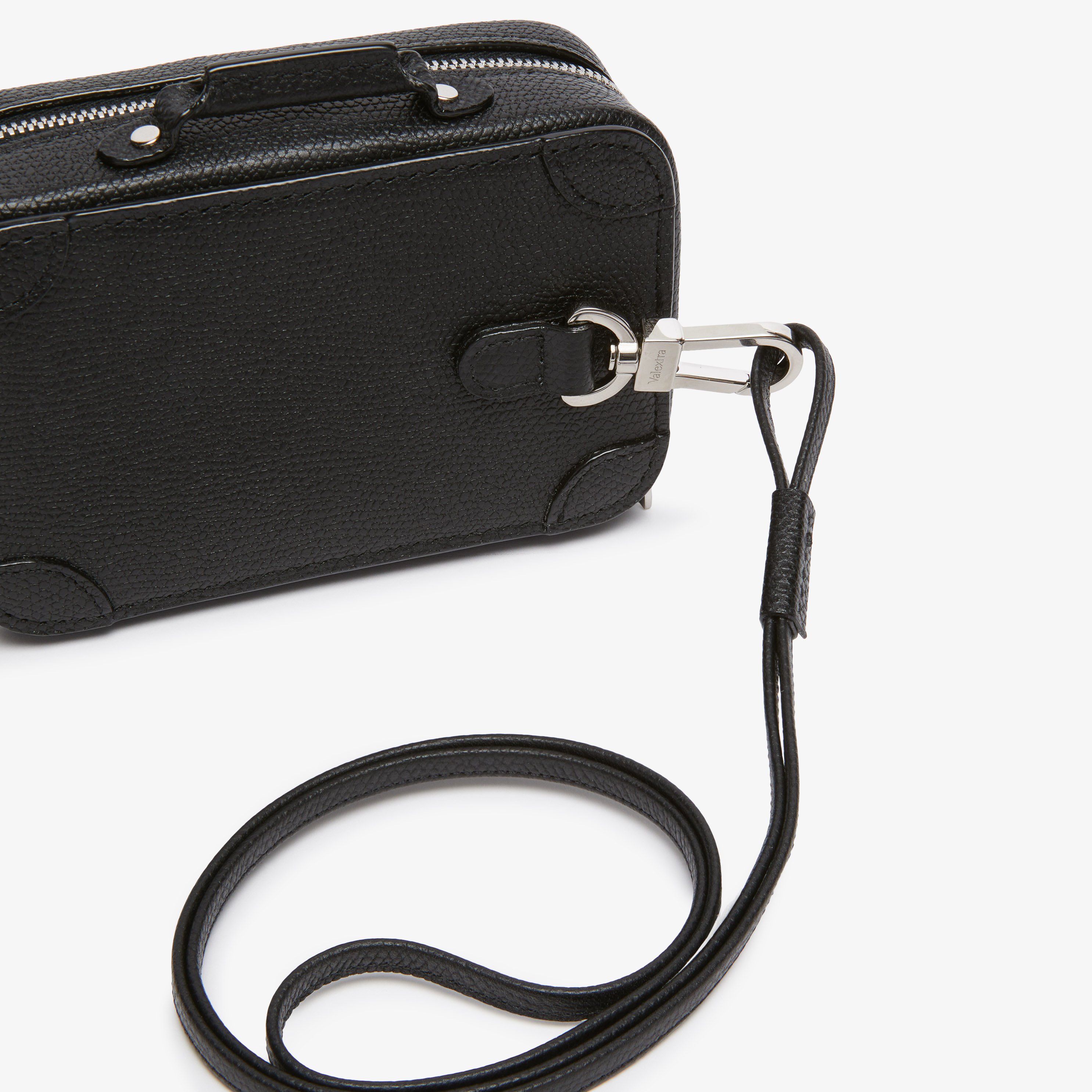 Costa Keychain | Millepunte calf leather | Black | Valextra