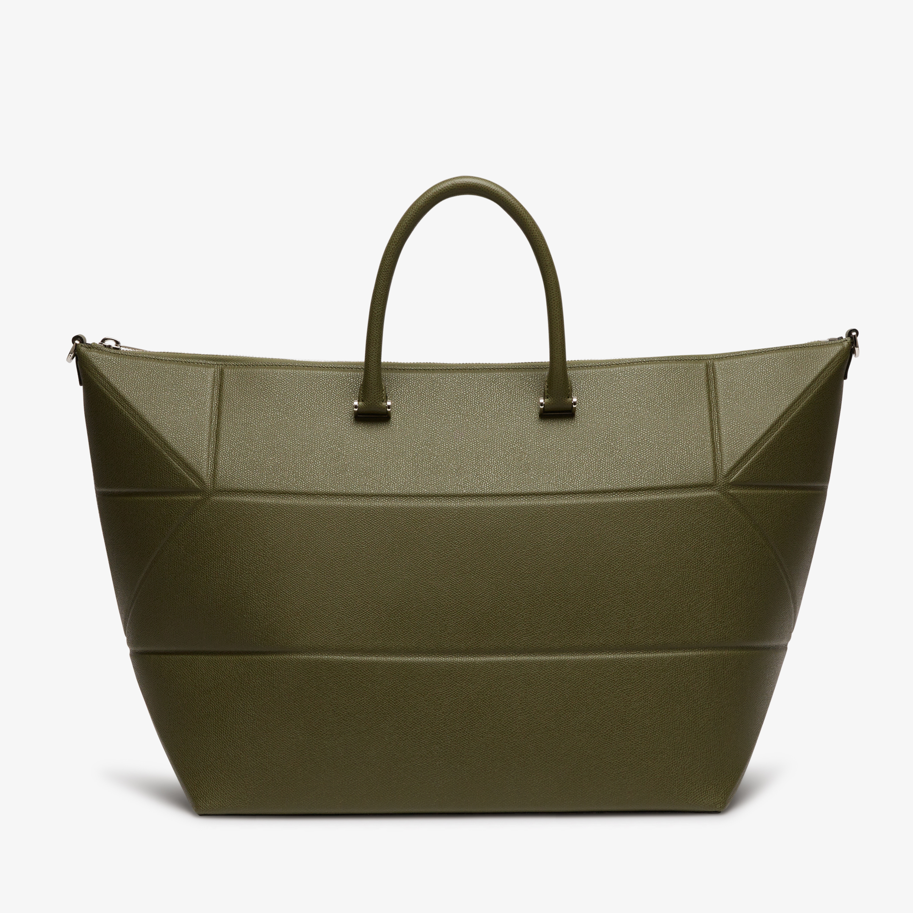 Military Green Large foldable travel bag | Valextra Poliedrica
